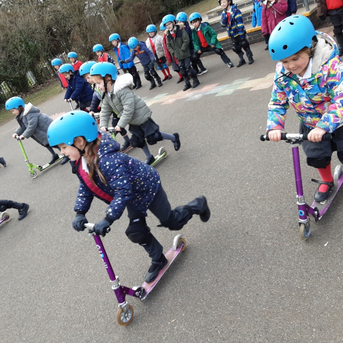 Marlow Church of England Infant School - Scooterbility Day